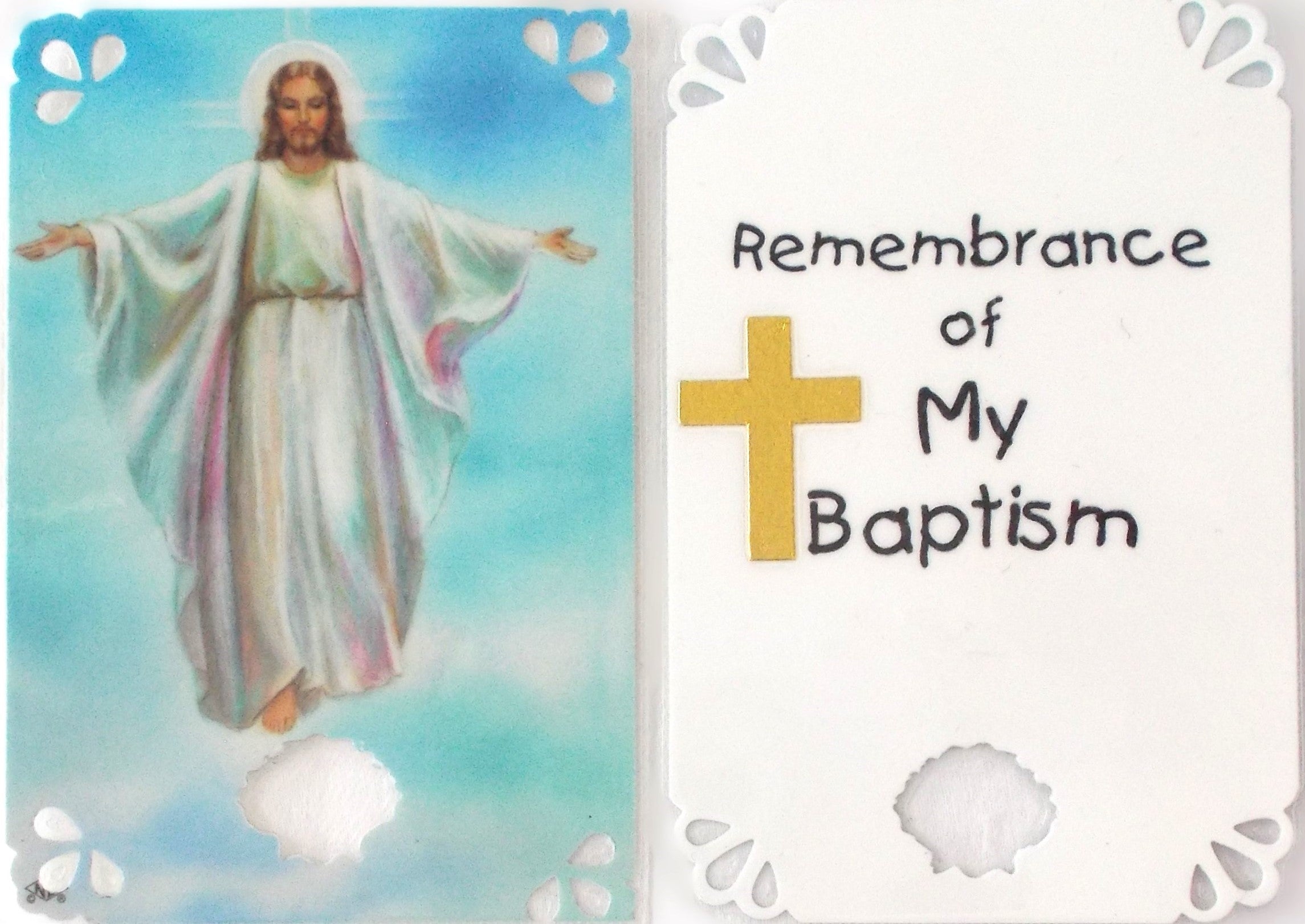 Laminated - Risen Christ - Remembrance of My Baptism – Lumen Christi ...