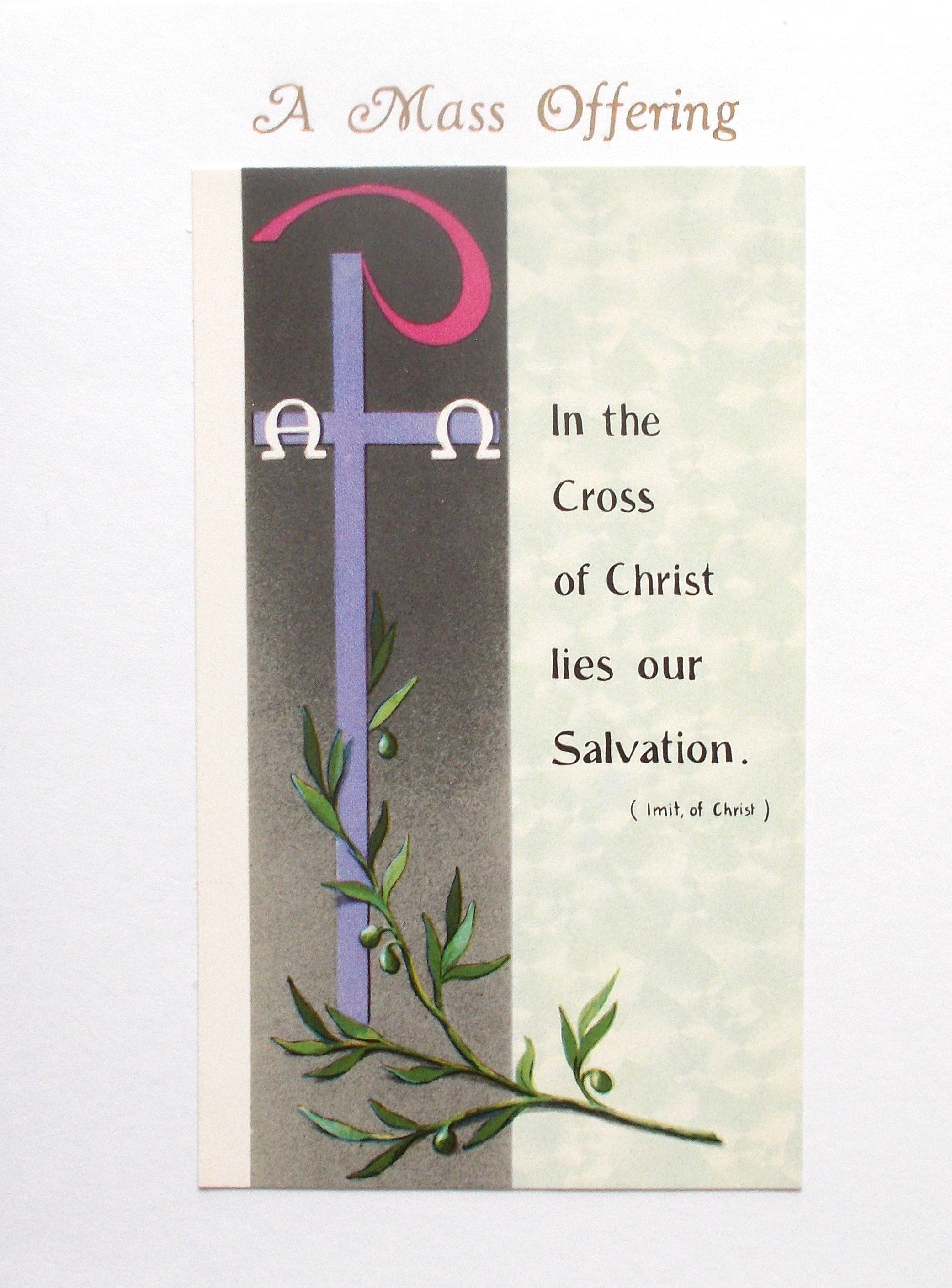 Mass Cards - For The Living - Package of 3 – Lumen Christi Books & Gifts