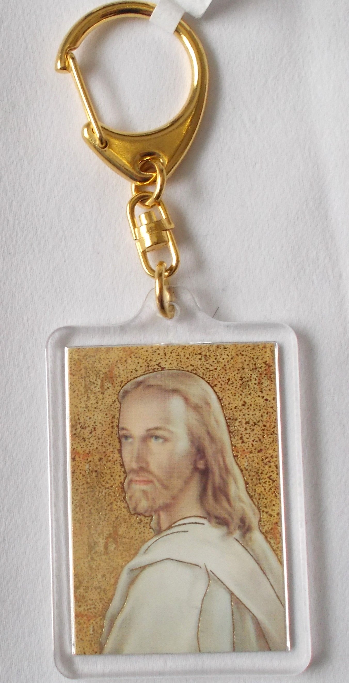 Key Chain - Jesus - Footprints – Lumen Christi Books & Gifts